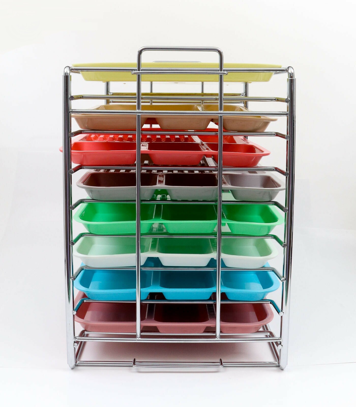 PLASDENT Dental Instrument Tray Rack Holds 8 Size B Standard Set up ...