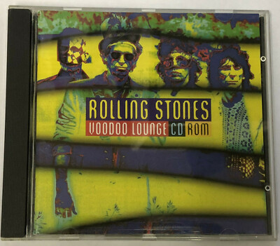 ROLLING STONES Voodoo Lounge CD ROM UK Second Vision 1995 Mac/Pc ...