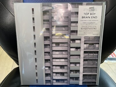 LIMITED EDITION (500) TOP BOY BRIAN ENO SOUNDTRACK OST 2 SILVER VINYL ...