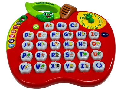 VTECH Apple Alphabet Kids Interactive Learning Fun Educational Toy ...