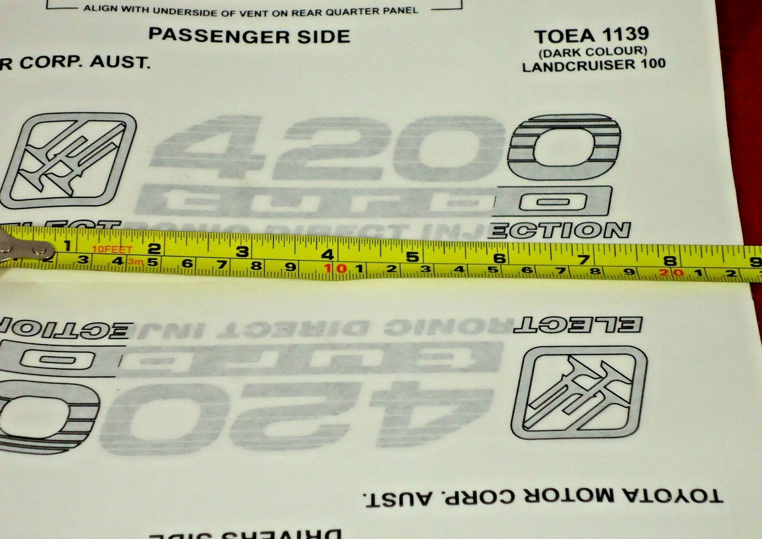 TOYOTA LANDCRUISER 100 SERIES 4200 TURBO ELECTRONIC DIRECT INJECTION ...