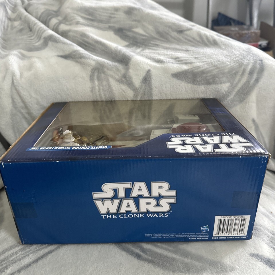 Star Wars The Clone Wars Remote Control Republic Fighter Tank Vehicle ...