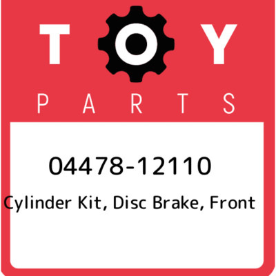04478-12110 Toyota Cylinder kit, disc brake, front 0447812110, New ...