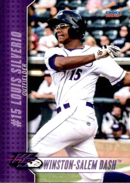 2017 Winston-Salem Dash Choice #21 Louis Silverio Parkland Florida ...