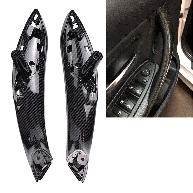 Pair For BMW 320i 328i 335i 428i 435i Front Interior Trim Door Pull ...
