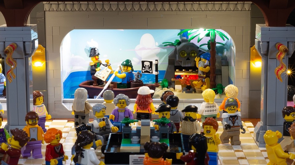 LEGO Museum of LEGO History Custom Model MOC - LEGO Art Piece | eBay