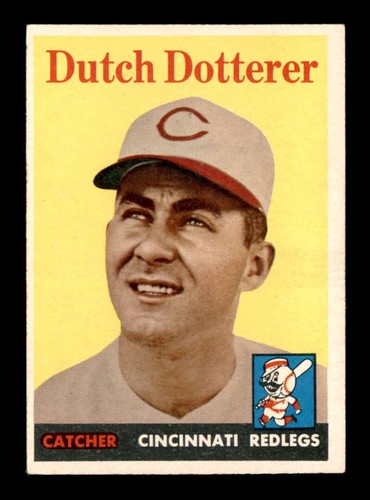 1958 Topps #396 Dutch Dotterer RC EXMT/EXMT+ X2986218 | eBay