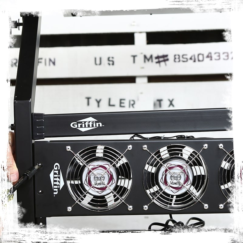 (2 Pack) Rack Server Exhaust Fans | Mount on Rails Temperature Control ...