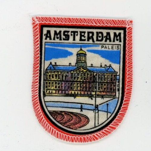 NOS Souvenir Patch Amsterdam Holland Paleis Unused | eBay