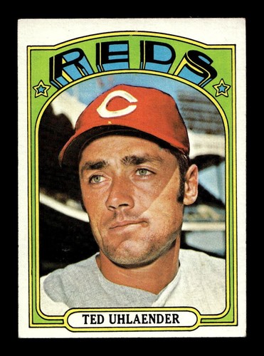 1972 Topps #614 Ted Uhlaender Reds EX+ *m7 | eBay