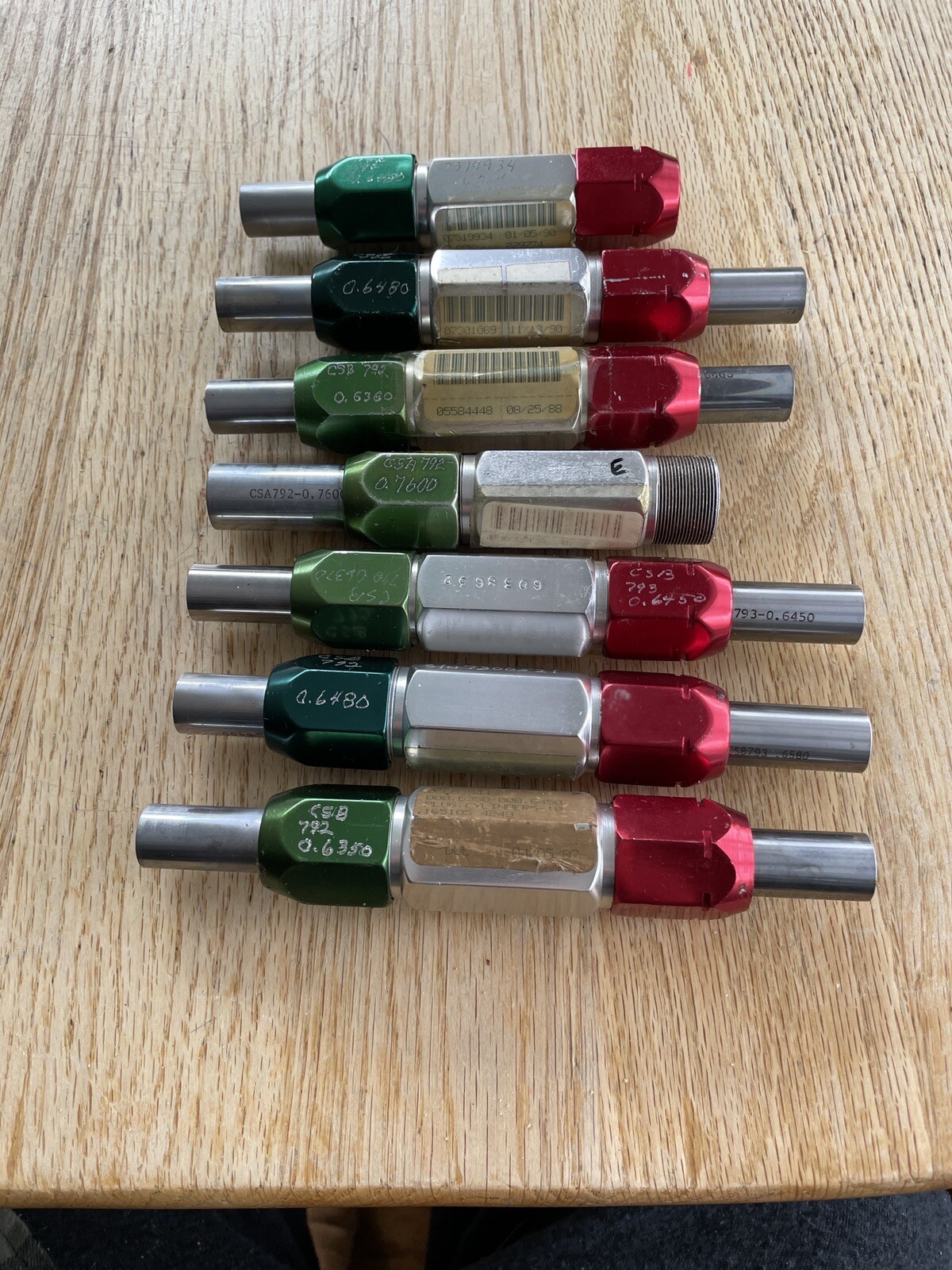 GAGE PINS PLUG LOT OF 7 EACH See Pics For Sizes | eBay