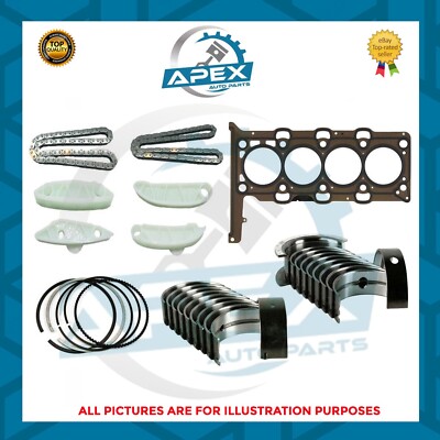 FITS SORENTO 2.2 CRDI D4HB DIESEL ENGINE TIMING CHAIN KIT & ENGINE ...