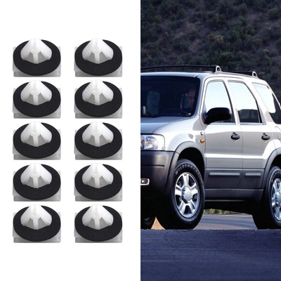 Abdeckung Verkleidung Clip Zubehör Ersatz weiß 10 x 5264089 5270438 ABS ...