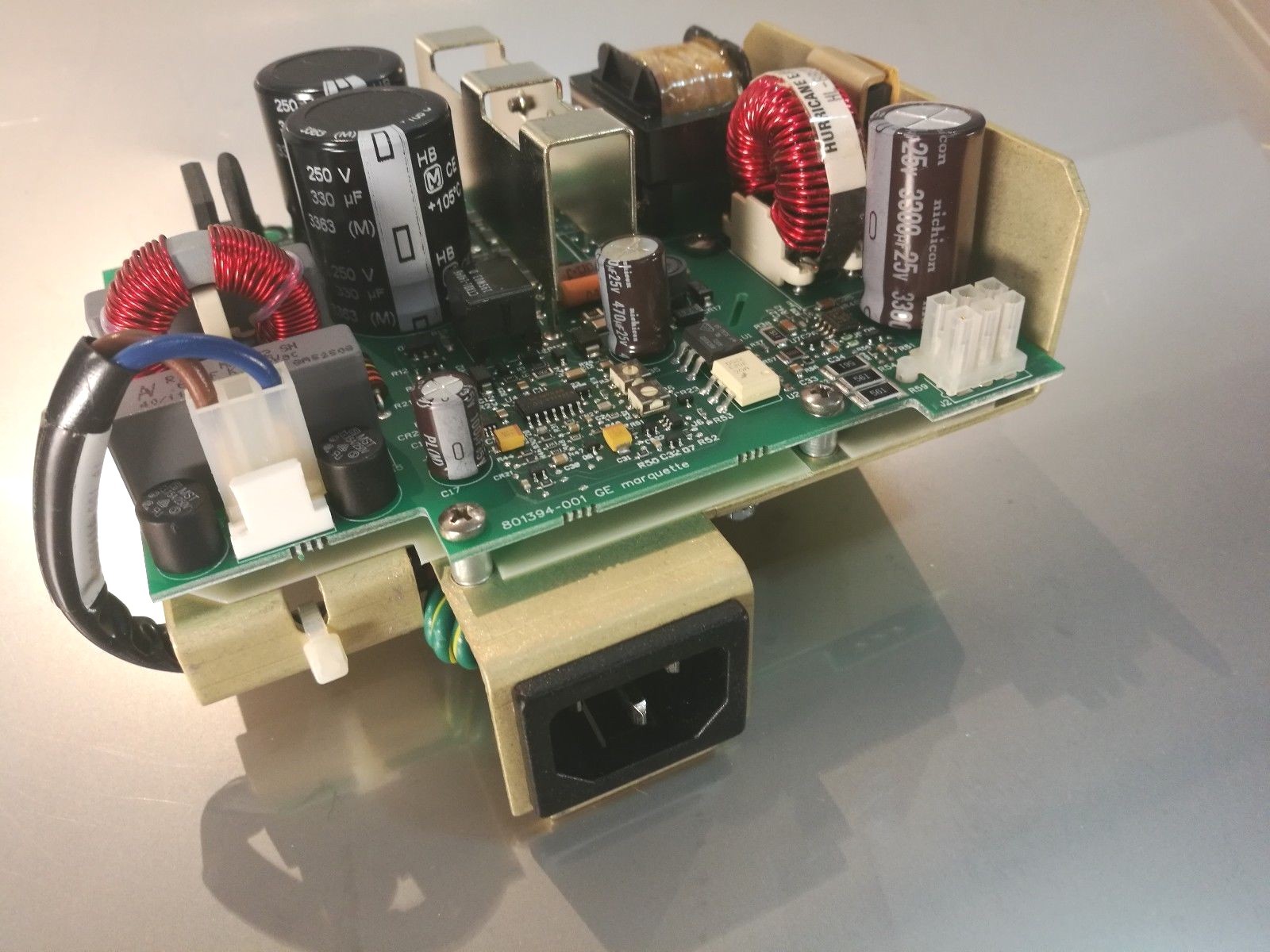 GE Dash 3000 4000 5000 Monitor Power Supply Circuit Board & Bracket | eBay