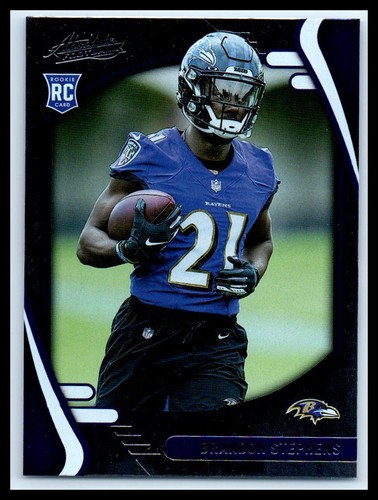 2021 Panini Absolute #195 Brandon Stephens MT-NRMT Rookie Football Card ...