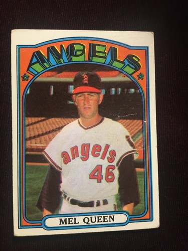 1972 Topps #196 Angels Mel Queen Baseball Card | eBay