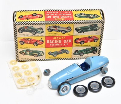 Vintage Merit 1954 Racing Car Simca Model Kit Simca Gordini 1:24 | eBay