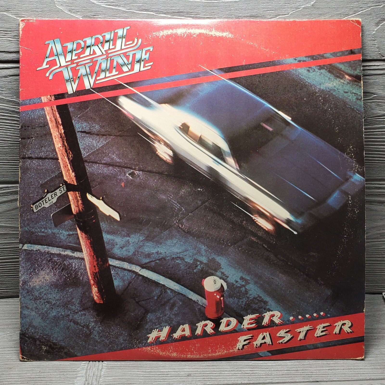 April Wine Harder Faster 12" LP Vinyl Record Album 1979 Capitol Records ...