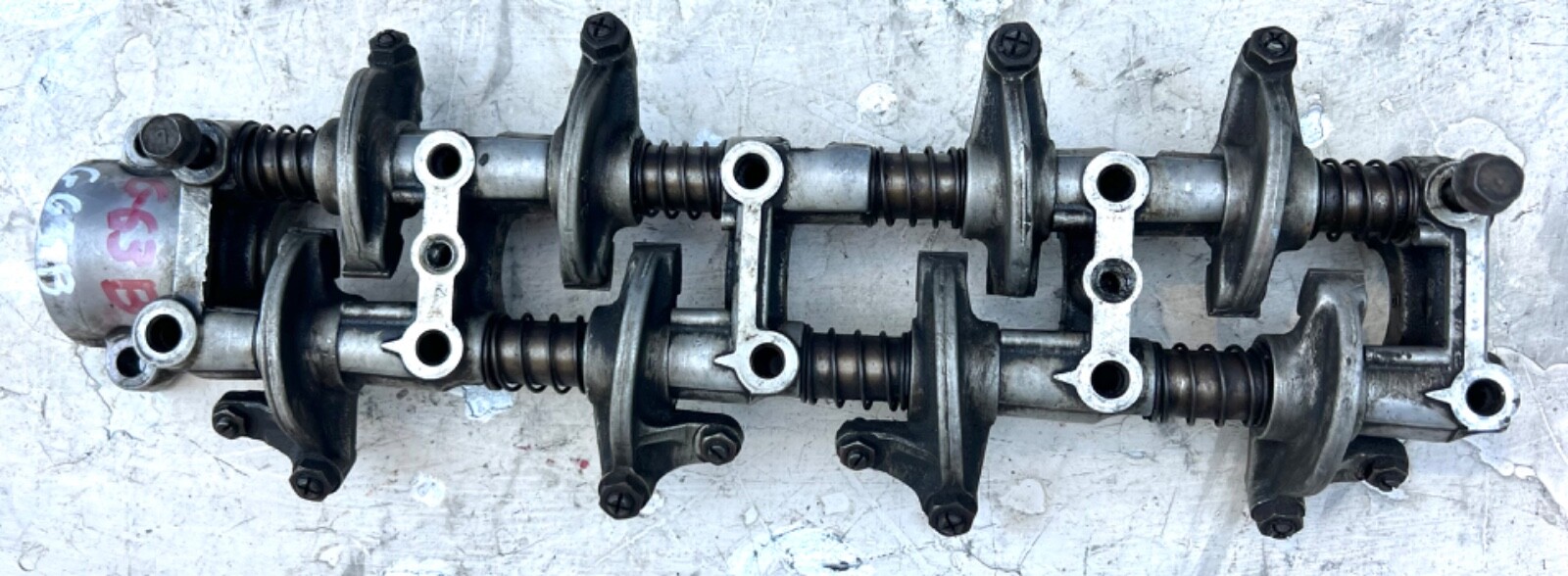 MITSUBISH L200 L300 A121A A75 ENGINE G63B PETROL 2,0cc ROCKER ARM SHAFT ...