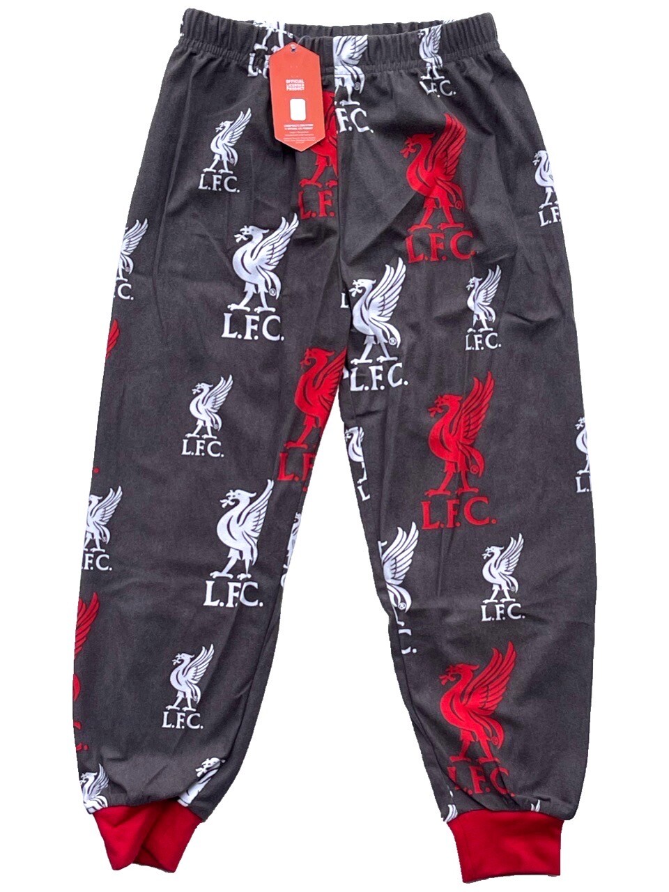 Official Liverpool Fc LFC Lounge PJs Pyjamas Pants Boys Children's 6 8 ...