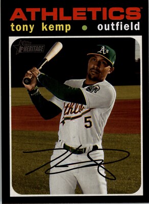 (10) 2020 Topps Heritage High TONY KEMP Base Card Lot (x10) Athletics ...