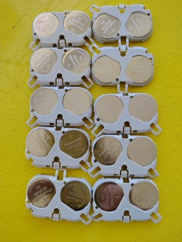 20 Twenty PANASONIC CR2032 BULK CR 2032 3V LITHIUM COIN CELL BATTERY ...