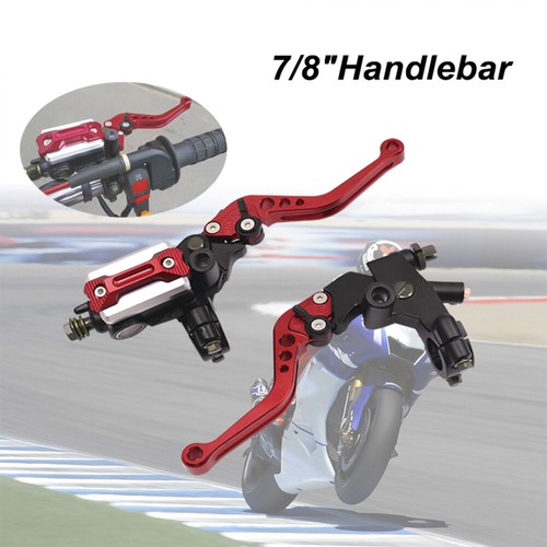 Universal Motorcycle Brake Clutch Pump Lever Hydraulic Master Cylinder ...