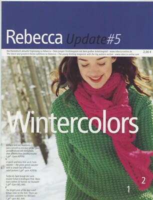 Rebecca Update #5 Wintercolors - GGH Knitting Pattern Leaflet - 6 ...