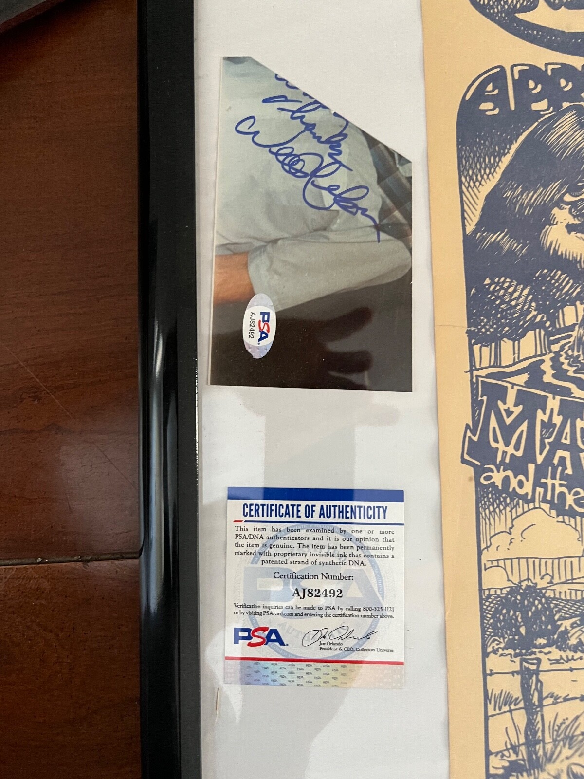 Willie Nelson Autograph PSA & Armadillo Poster 1973 Micael Priest ...