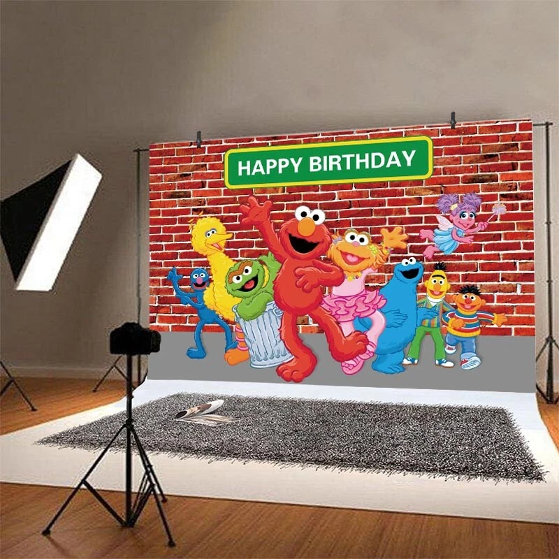 Sesame Street Backdrop