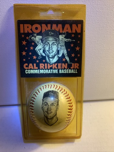 Cal Ripken, Jr. Ironman Commemorative Baseball Facsimile Signature ...
