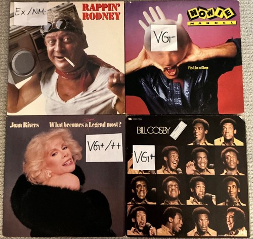 Comedy LP Lot- Bill Cosby, Howie Mandel, Joan Rivers, Rodney ...