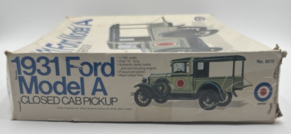 Vintage 1931 Ford Model A Kit 1/16 Scale #9015 - OPEN BOX | eBay