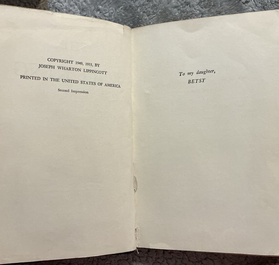 The Wolf King Joseph W. Lippincott 1949 Second Impression + Old 1954 ...