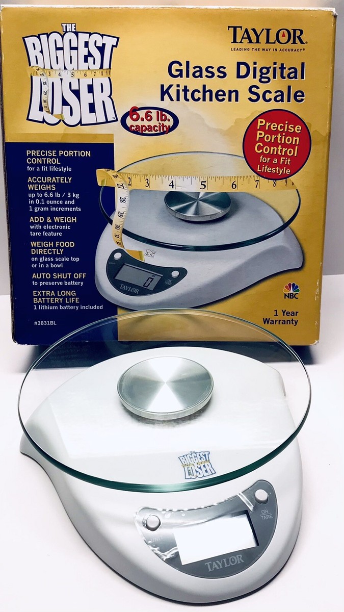 Biggest Loser Taylor Food Scale The Biggest Loser 3831BLw Taylor