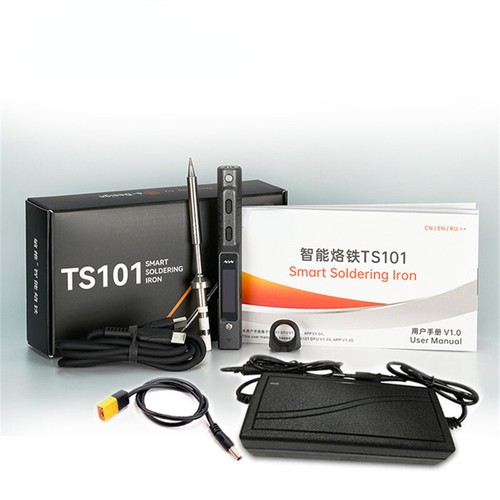 Electric Soldering Iron High-Power Digital Display Soldering Pen Ts101 ...