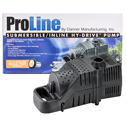 Pondmaster 02670 Proline Hy-Drive 4800 gph Submersible Pond & Waterfall ...