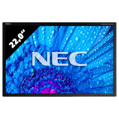NEC MultiSync EA221WMe 22" TN LCD 1680x1050 Monitor - DVI-D VGA - No ...