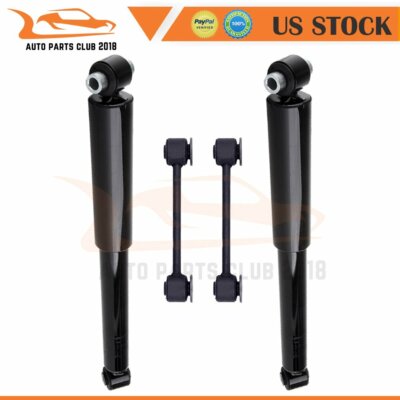 Rear Shocks Absorber + Rear Sway Bar Link Fits CHRYSLER PT CRUISER 2001 ...