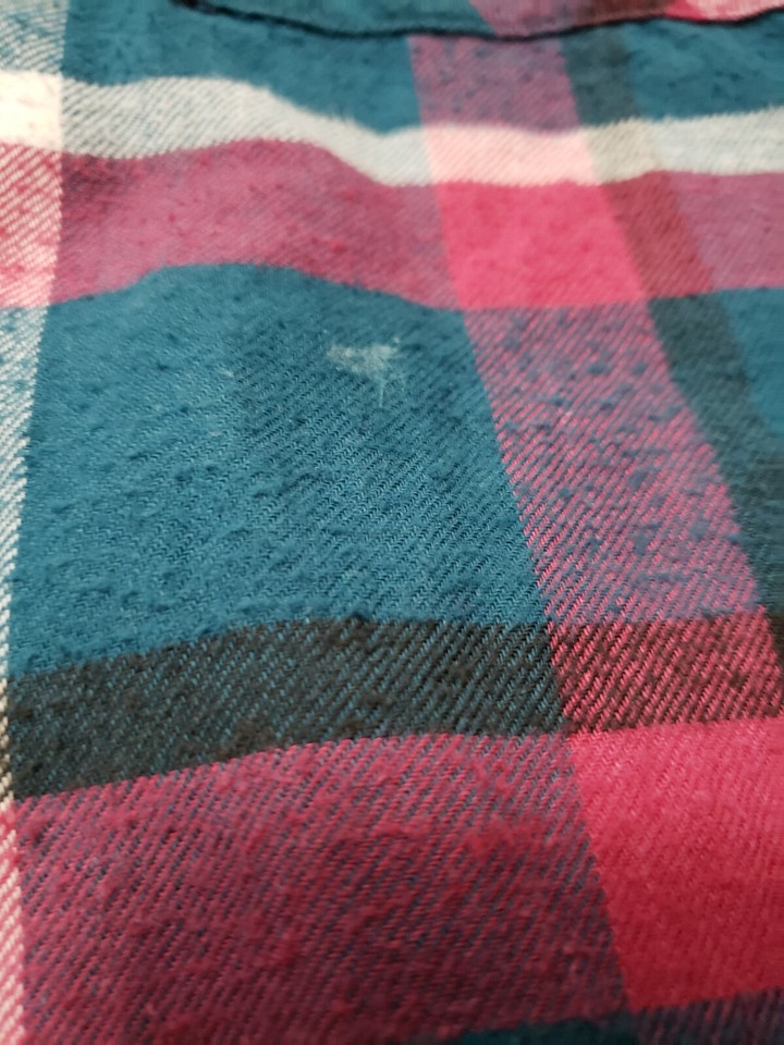 Victoria's Secret Bathrobe Women's Small Plaid Green Cotton Vintage ...