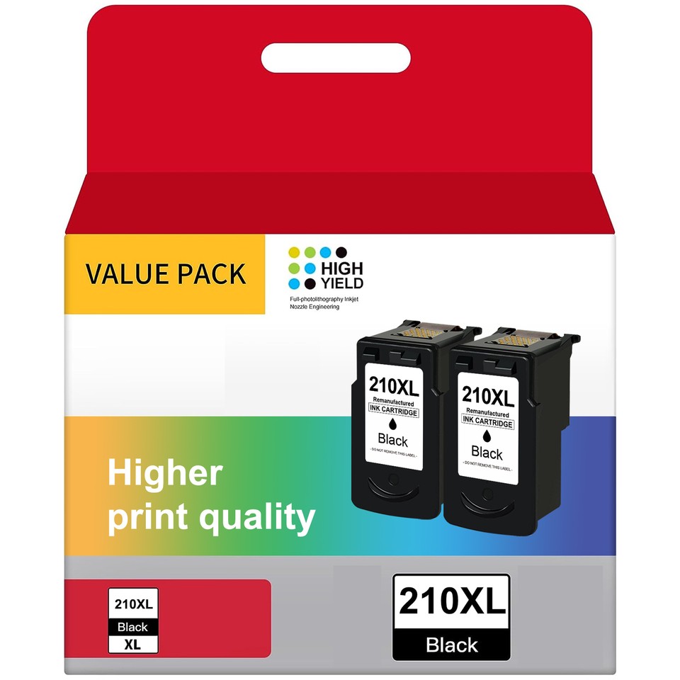 PG-210XL CL-211XL Ink Cartridge replacement for Canon PIXMA MP240 250 ...