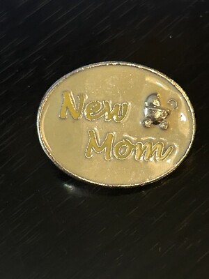 Vintage Collectible New Mom Color Metal Pin Back Lapel Pin Hat Pin | eBay