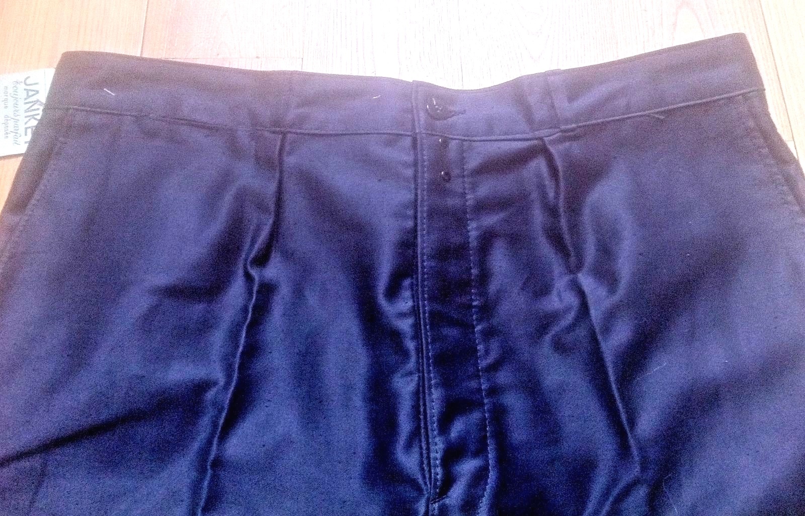 FRENCH JANKEY 1940s MEN RAILROAD WORK CHORE PANTS ~BL… - Gem