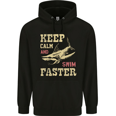 Keep Calm Lustig Scuba Tauchen Shark Diver Schwimmen Herren 80% ...
