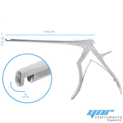 YNR Tischler Biopsy Forceps Shaft 19cm 1.7mm Bite Gynecology Surgical ...