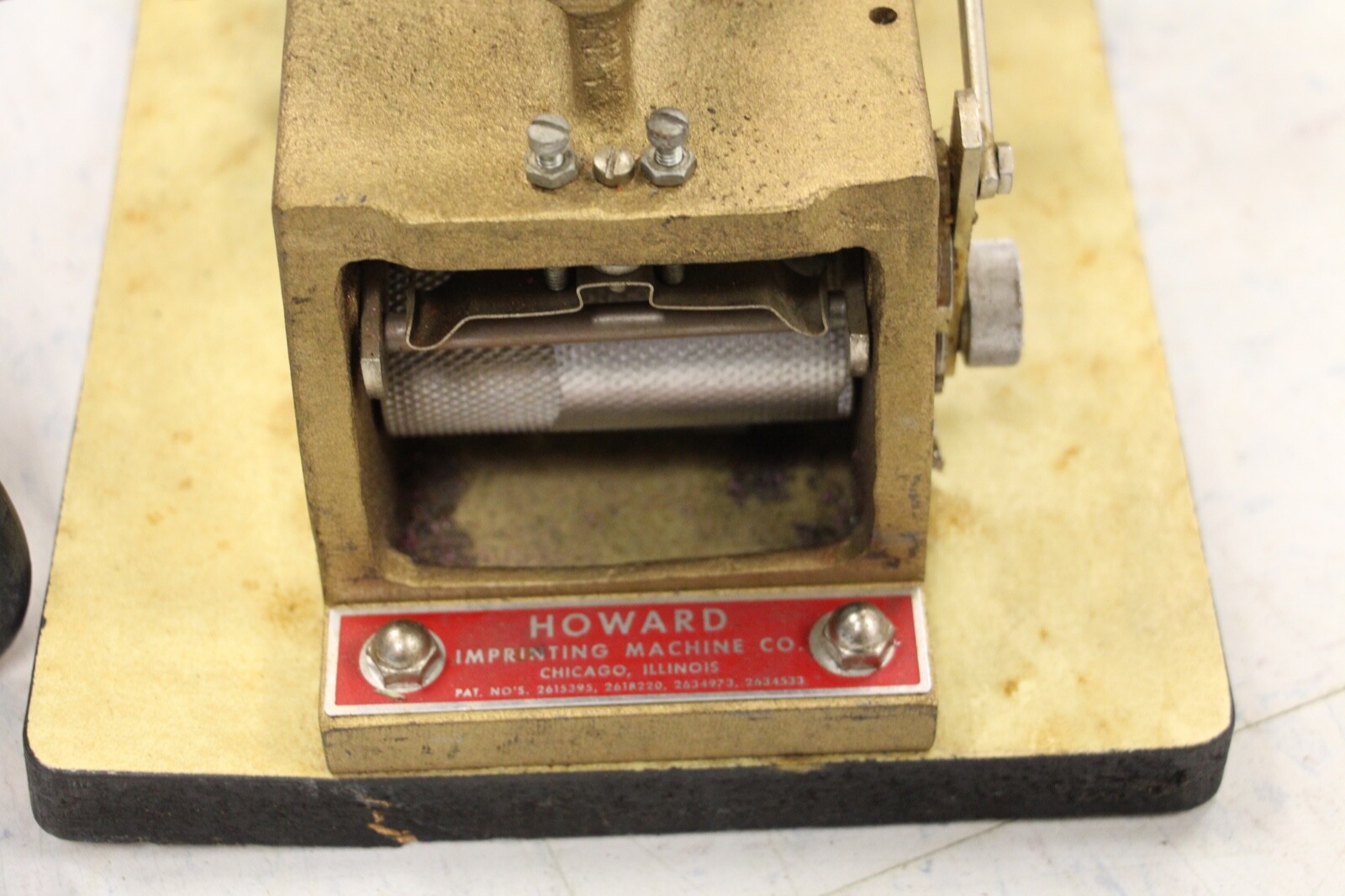 Howard Imprinting Hot Foil Stamping Embossing Machine •Free Shipping ...