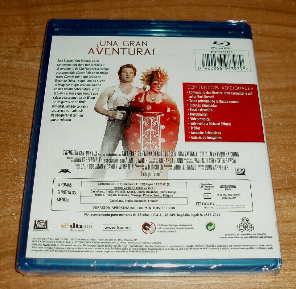 Big Trouble In Little China (Blu-Ray) New Action | eBay UK