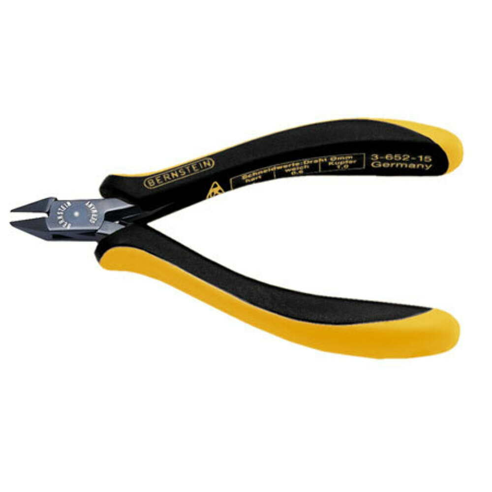 Bernstein Mini Side Cutter, 10 mm Head Width, 1.5 mm Cutting Capacity ...