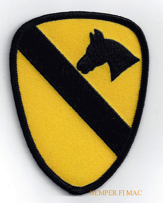 1st Cavalry Division CAV HAT PATCH US ARMY VETERAN PIN UP FORT HOOD ...