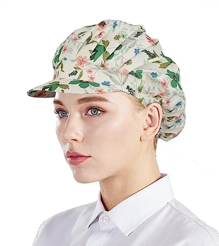 3pcs Unisex Chef Hat Elastic Chef Cap Kitchen Baking Cooking One Size ...